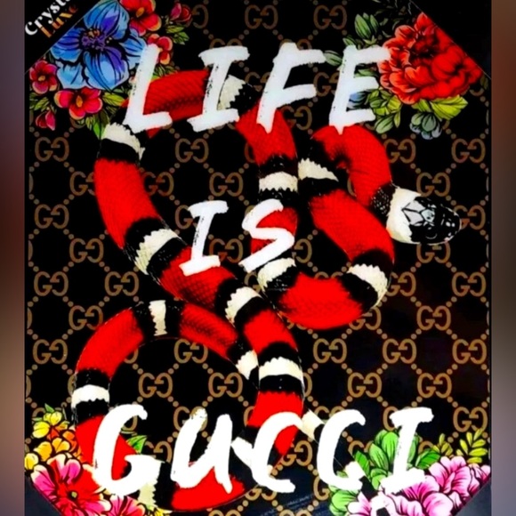Wall Decor | Luxury Wall Art Life Is Gucci | Poshmark